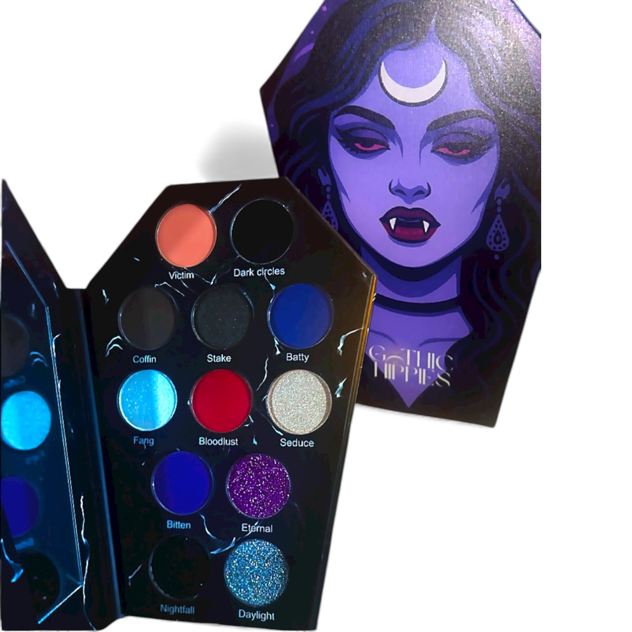 Gothic Hippies Vampire Coffin Eyeshadow Pallet – Gothic Hippies, LLC